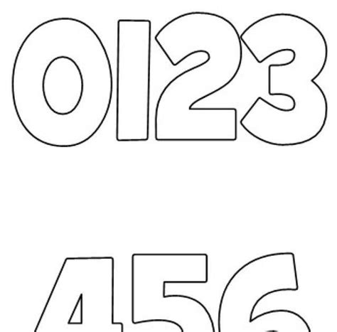 Block Letters And Numbers Font Letter Format
