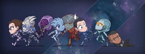 Chibi Effect Chibi Mass Effect Universe Mass Effect