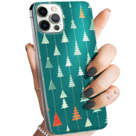 ETUI DO IPHONE 12 PRO MAX WZORY CHOINKA ŚWIĘTA BOŻE NARODZENIE OBUDOWA