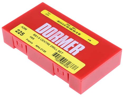 A296 Dormer Dormer 5 Piece Twist Drill Bit Set For Multi Material 2