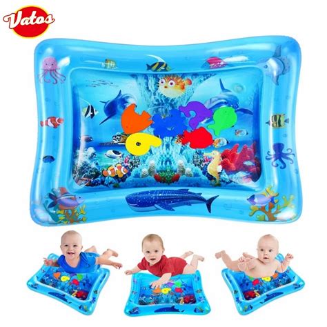 아기 물 매트 풍선 물 놀이 매트 크롤링 패드 게임 유아 여름 재미 놀이 쿠션 개발 장난감 아기 장난감 0 12 개월 Aliexpress