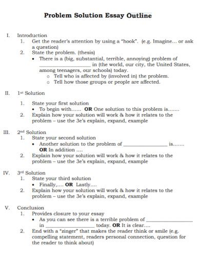Problem Solving Essay 8 Examples Format How To Compose Pdf