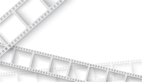 흰색 필름 스트립 프레임추상 배경입니다 당신의 디자인과 텍스트에 대한 영화 축제 포스터 또는 전단지 템플릿 시네마 컨셉의 영화 시간 3d 아이소메트릭 스타일 Eps 10