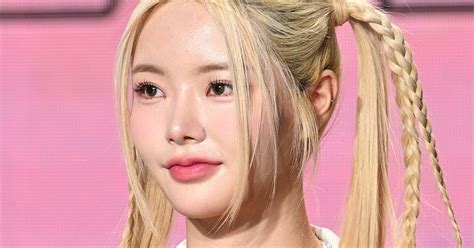 Ms포토 피프티피프티 키나 귀여운 양갈래 헤어