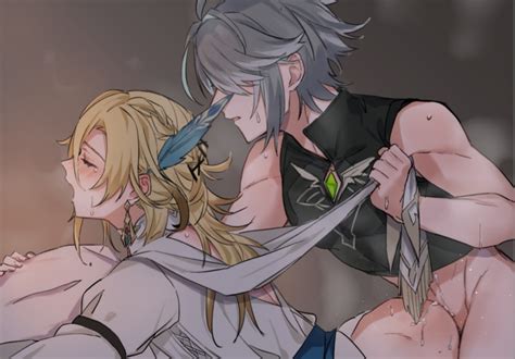 Rule 34 Alhaitham Genshin Impact Anal Anal Sex Blonde Hair Clothes