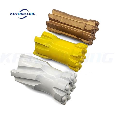 T45 76mm Drop Center Retrac Rock Drilling Tools Threaded Button Drill Bit For Mining Button