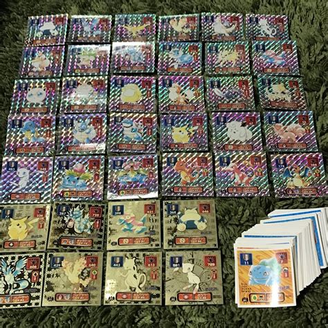 【ポケモン】最強シール烈伝ゴールドandプリズムandノーマル857枚セット メルカリ