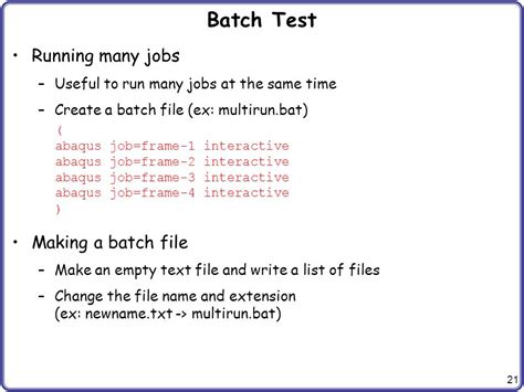 Tutorial 2 Abaqus With Analysis Input File Ppt Video Online Download