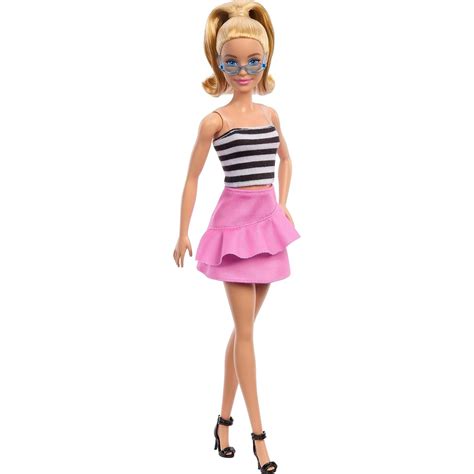 Mattel Barbie Fashionista Doll Black And White Fbr37 Hrh11 Toys