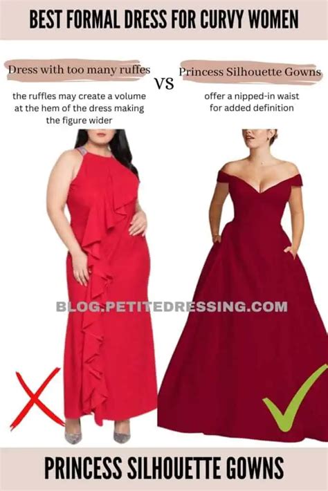 Formal Dress Guide For Curvy Women Petite Dressing