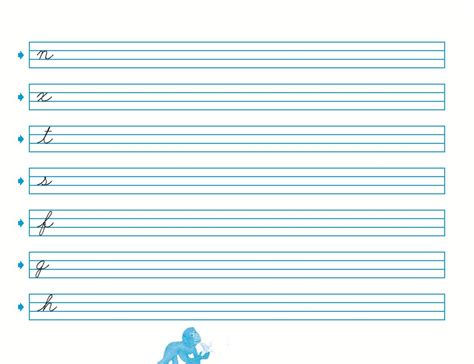 Pronto Para Imprimir Atividades De Caligrafia Para 85f