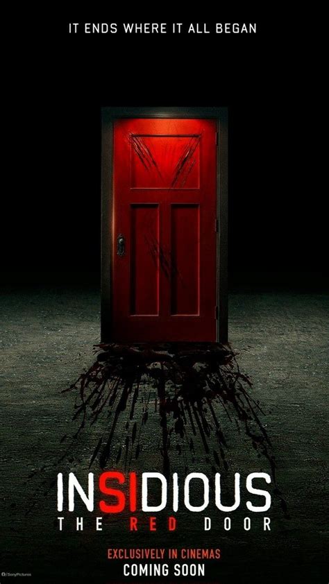 Insidious The Red Door Insidious Movie Posters Minimalist Best
