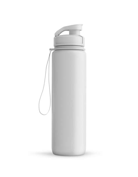 Botella De Agua Sobre Fondo Blanco Foto Premium