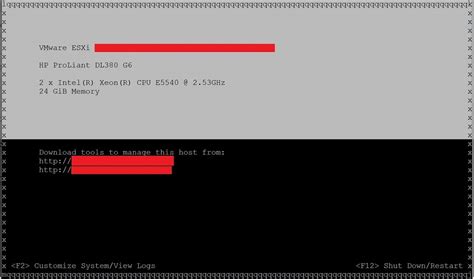 Accessing Esxi Console Screen From An Ssh Session Blackmore Ops