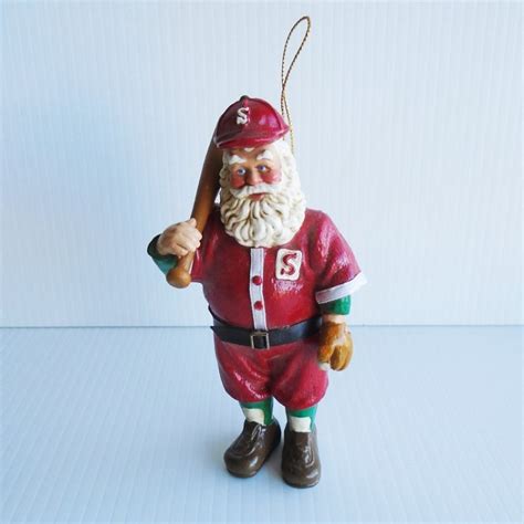 Kurt S Adler All Star Santa Vintage Christmas Ornament