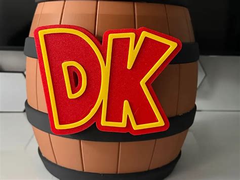 Barrel Dk Multi Part Xl Free 3d Print Model Makerworld