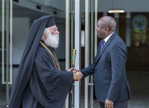 Minisitiri WIntebe Dr Ngirente Yakiriye Papa Waba Orthodox Kigali Today
