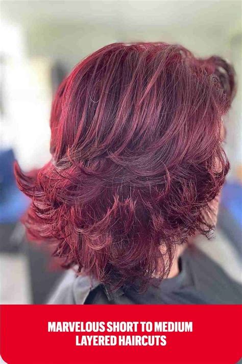 73 Fantastic Short To Medium Layered Haircuts For That In Between