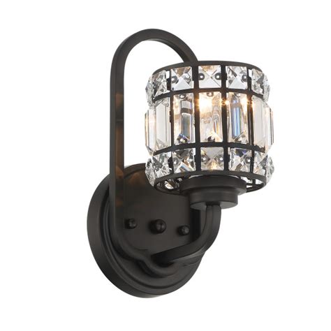 Light Dimmable Matte Black Armed Sconce Transitional Wall Sconces By Vanity Art LLC Houzz