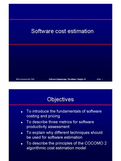 Software Cost Estimation Pdf Top Down And Bottom Up Design Source