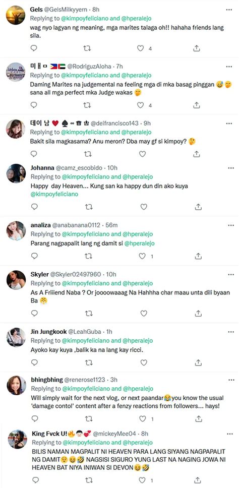 Kimpoy Feliciano Heaven Peralejo This Post Sparks Relationship Rumors