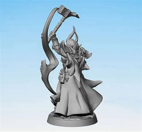 Talya The Hammer Miniatures 3d Print Model Stl