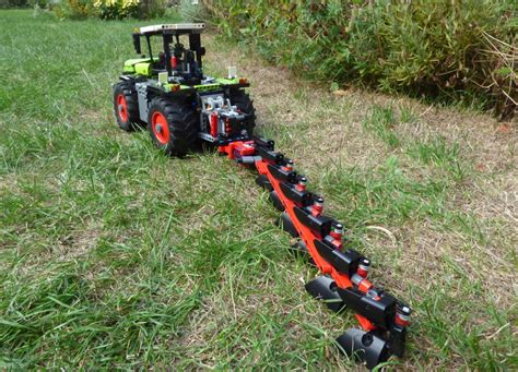 Lego Moc Plough For Claas Xerion 5000 By Billbooma Rebrickable