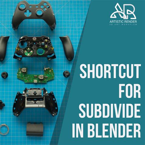 Shortcut For Subdivide In Blender