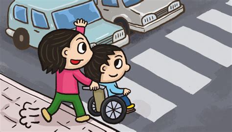 어린이 매너교실 24 장애인을 대할 때 프리미엄조선