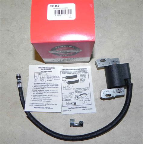 Briggs And Stratton Ignition Coil Part No 591459 Fka 492341