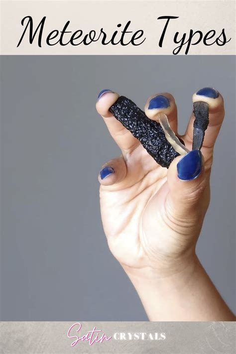 Identify Your 3 Meteorite Types Meteorite Lunar Meteorite Iron Meteorite