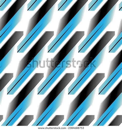 Seamless Halftone Stripe Line Pattern Vector Stock Vector Royalty Free 2384688753 Shutterstock