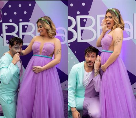 o tema BBB Viih Tube e Eliezer dão início a chá revelação veja fotos