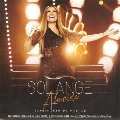 Paquete De CD De Solange Almeida Feeling Of A Woman Ao Vivo