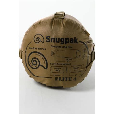 スナグパック Snugpak マミー型シュラフ ソフティー エリート4 レフトジップ Sp11516ct 0000001163805