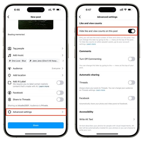 How to Hide Instagram likes and view counts
