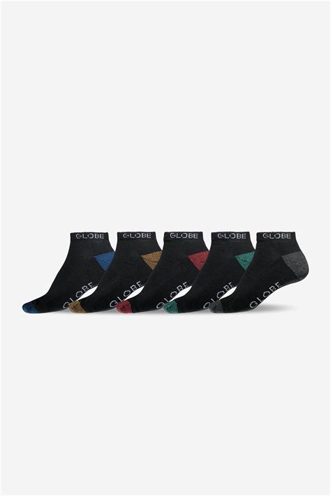 Ingles Ankle Sock 5 Pack Asst Globe Au