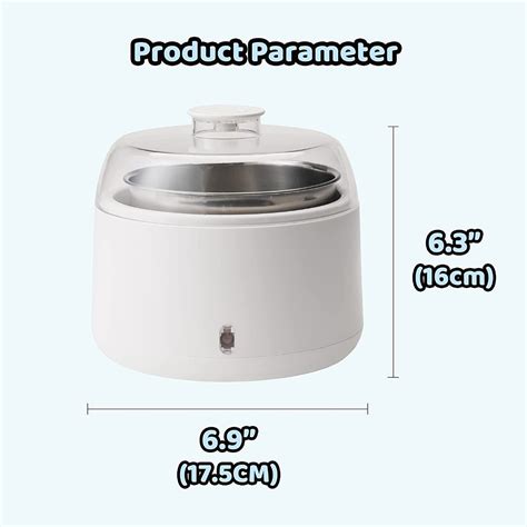 Electric Yogurt Maker Stainless Steel Container Yogurt Maker Machine