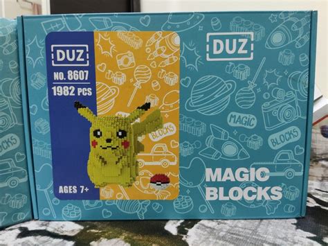 Magic Block Charizard Pickachu Ultraman Spiderman Hobbies And Toys