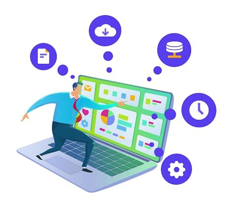 premium vector business data analytic dashboard for sales and marketing