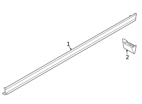 Hyundai Santa Fe Rocker Panel Guard S Ca Oem Parts Online