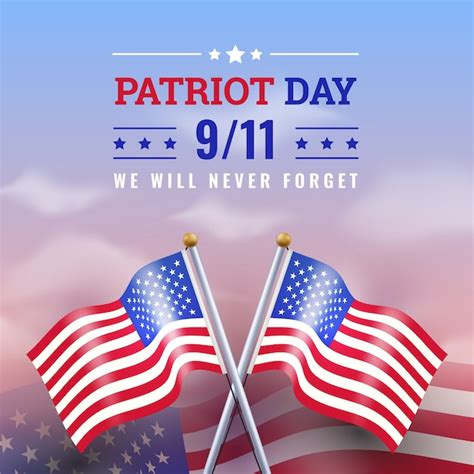 Fondo Realista 9 11 Vector Gratis