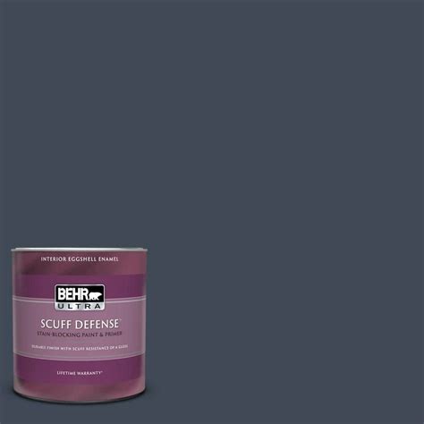 Behr Ultra 1 Qt Ppu14 20 Starless Night Extra Durable Eggshell Enamel