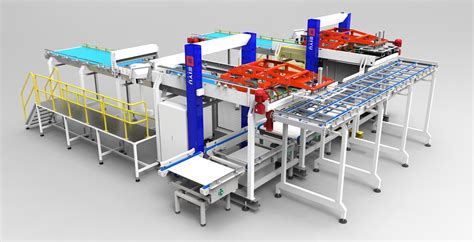 Automatic Cans Crate Loading Unloading Crates Machine For Retort Crates Loading Unloading