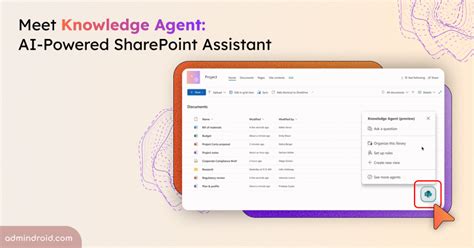 Discover Knowledge Agent In Sharepoint