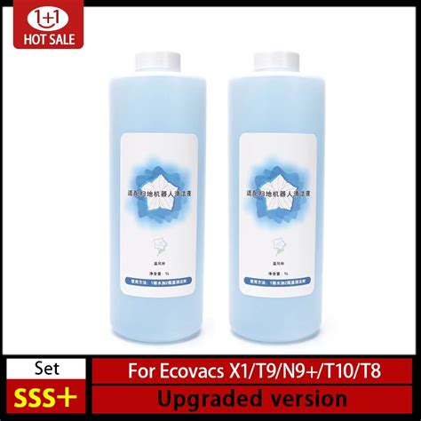 Ecovacs Deebot Floor Cleaning Solution Cleaning Liquid 1l Accessories