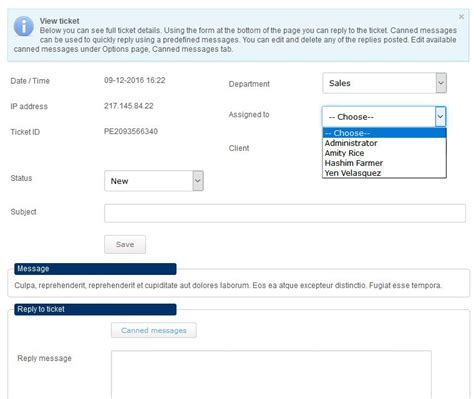 Ticket Support Script Online Help Desk System Phpjabbers