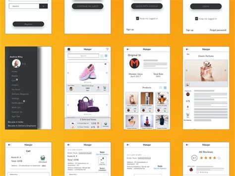 A Professional Wireframes With Clickable Prototype For Your App Or