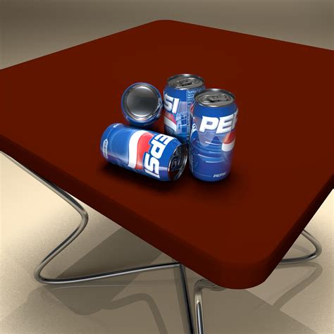 Pepsi Can 3d Model