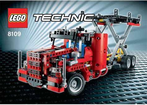 LEGO Anleitung anzeigen 8109 Flatbed Truck - Bauanleitungen & Katalog